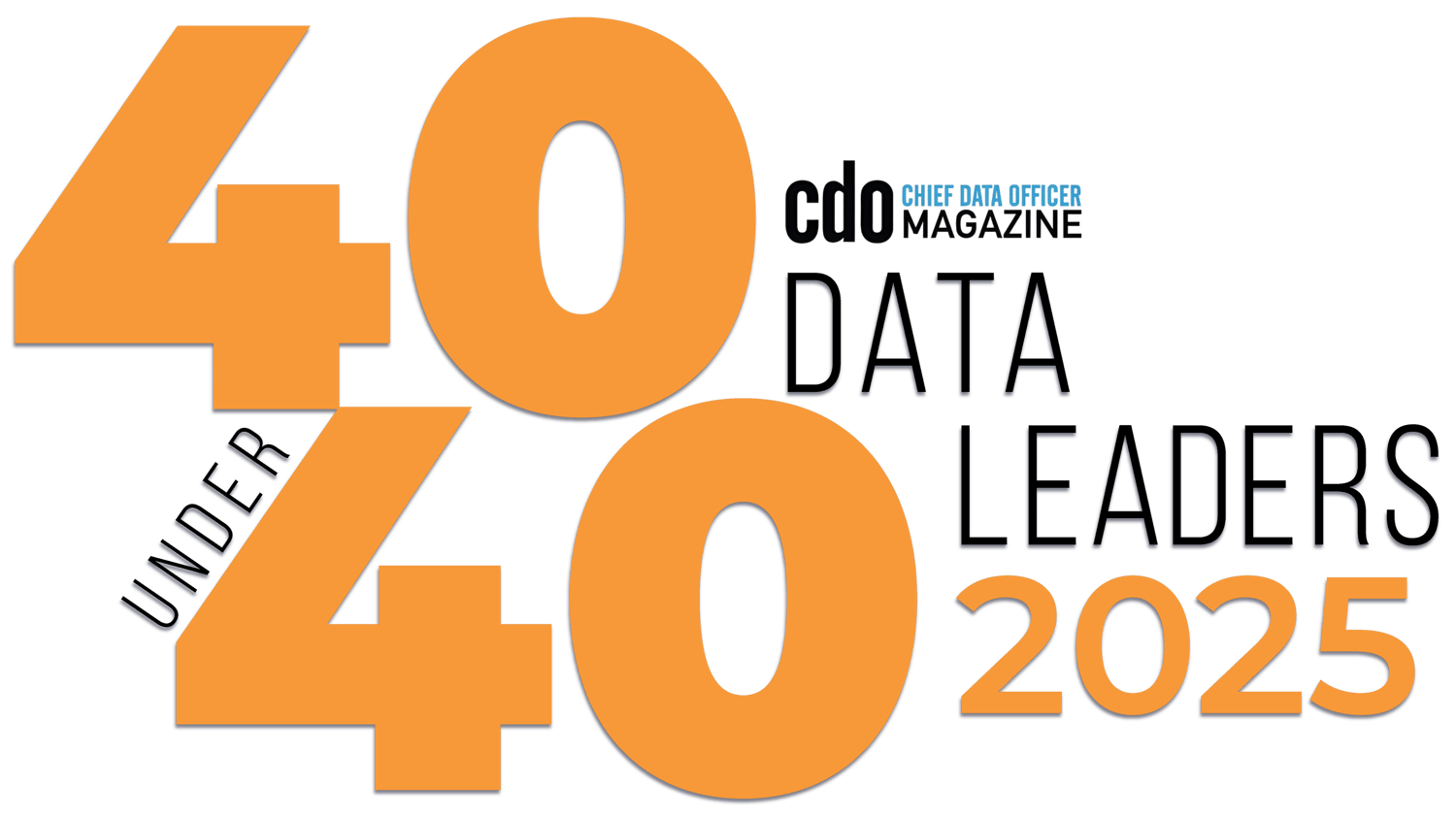 CDO Magazine 40 Under 40 Data Leaders List 2025